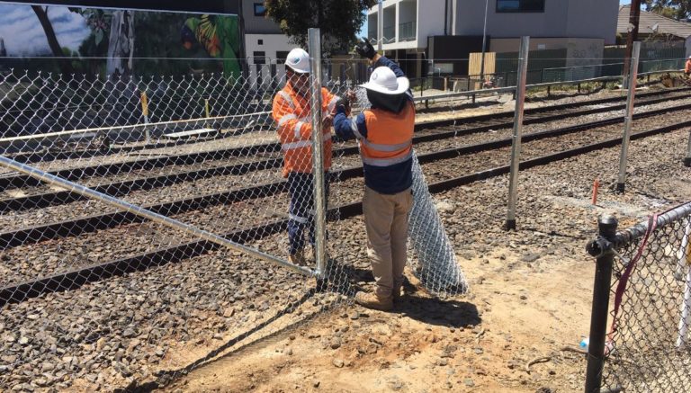 Metro Designed Delineation Fencing - Lee Group Fencing